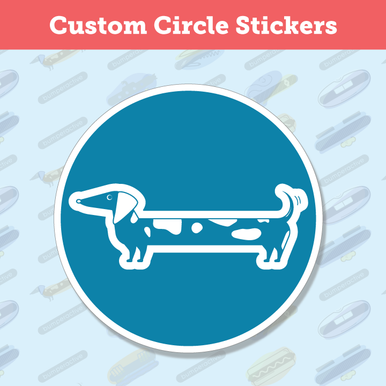 Custom Circle Stickers 1
