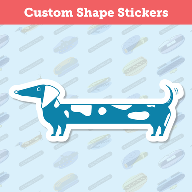 Custom Shape Stickers 1