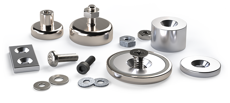 Attaching Magnets with Screws & Bolts - Amazing Magnets