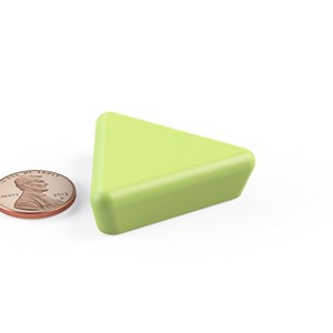 WBT250F-LIME | 1.62"W x 0.44"T Large Neodymium Encased Glassboard ...