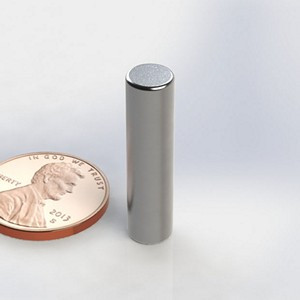 R1000B | 1/4" Dia x 1" Neodymium Rod Magnet | Amazing Magnets