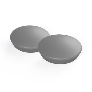 WB626P-GREY-2ABX | 2" Dia x 0.626" Jumbo Neodymium Encased Glassboard ...