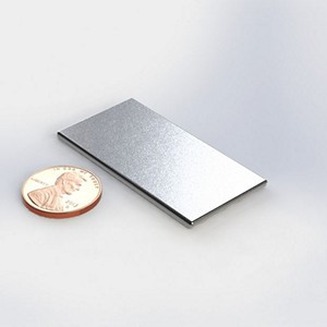 P094HP | 2"L x 1"W x 3/32"T Neodymium Block Magnet | Amazing Magnets