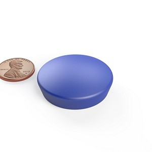 WB440K-BLUE | 1-3/8" Dia x 0.44" Large Neodymium Encased Glassboard ...