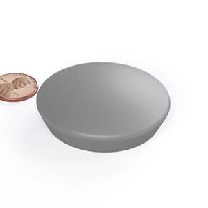 WB626P-GREY | 2" Dia x 0.626" Jumbo Neodymium Encased Glassboard Button ...