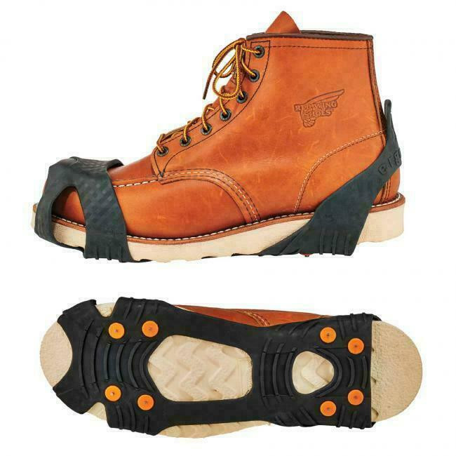 Anti-Slip Shoe Traction Devices: shoe grips, ice cleats, slip-resistant