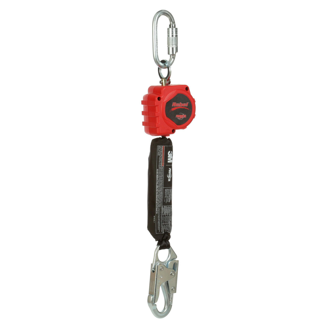 3M™ PROTECTA® Rebel™ Self Retracting Lifeline - Web 3100403 - Red - 6 ft. (1.8 m) - Safety ...