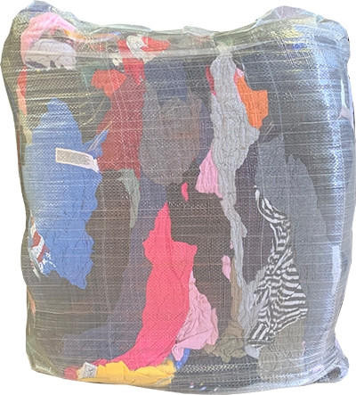 Reclaimed Rags - T Shirt Rags - Mixed Color - 47lbs - Compressed ...