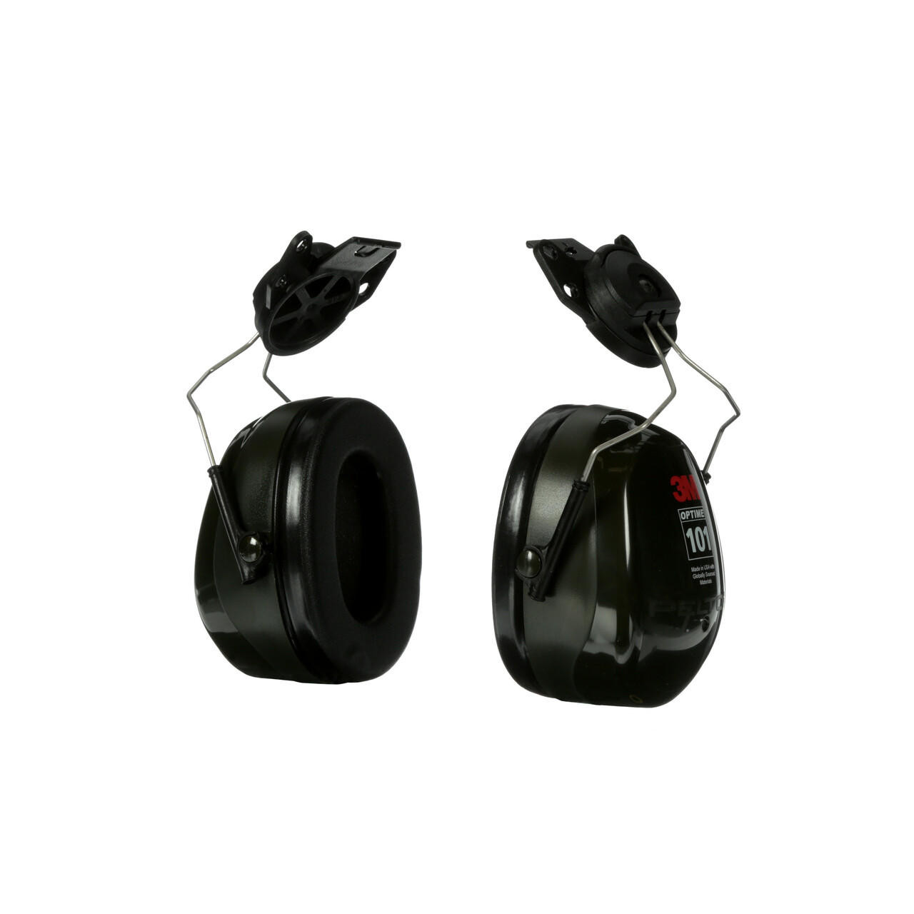 3M™ PELTOR™ Optime™ 101 Earmuffs H7P3E - Hard Hat Attached