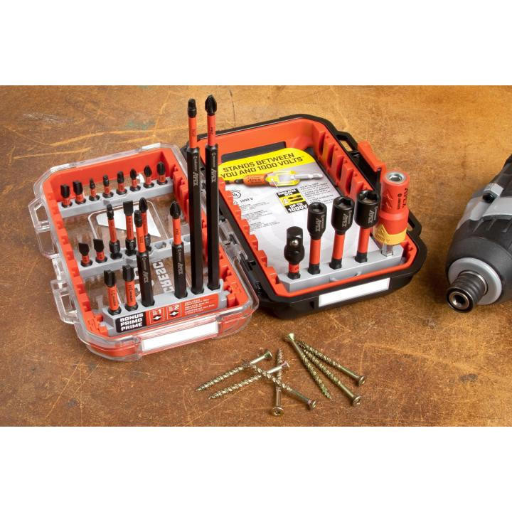 Crescent - EShok Bit Set - CAESET-24 - 24 Piece