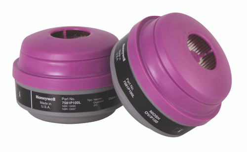 Honeywell North Respirator Filter N75001L - Organic Vapor Cartridge