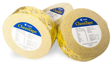 Kappler Chem Tape 99402 - 2"x60yd - Yellow 24Rl/Cs