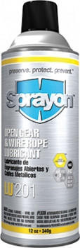 Sprayon Lubricant LU201 - 12oz - Open Gear And Wire Rope
