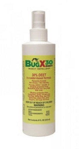 Cortex Insect Repellant Spray 12650 - BugX - 8oz Pump - 30% DEET