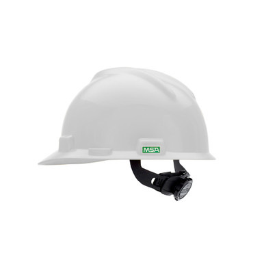 MSA 475358 V-Gard Slotted Cap - WFas-Trac III Suspension - White