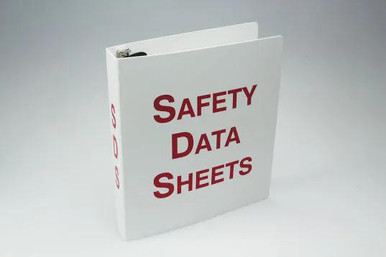 Accuform ZRS632 Plastic SDS Binder - 1 12