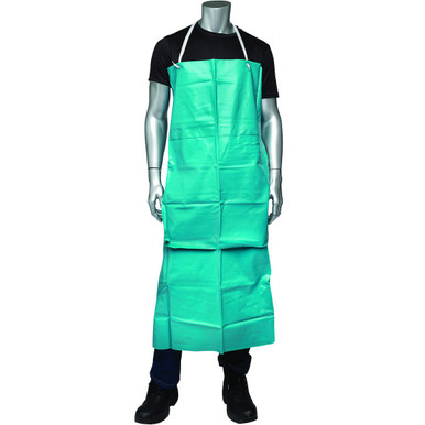 PIP UG-20-SP Green Vinyl Apron - 20 mil