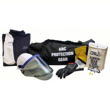Chicago Protective AG12-CV - Arc Flash Kit - Coverall - Hard Cap - Face ...