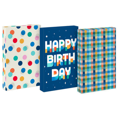 BOX HBD BLUE PAT - Four Seasons Direct