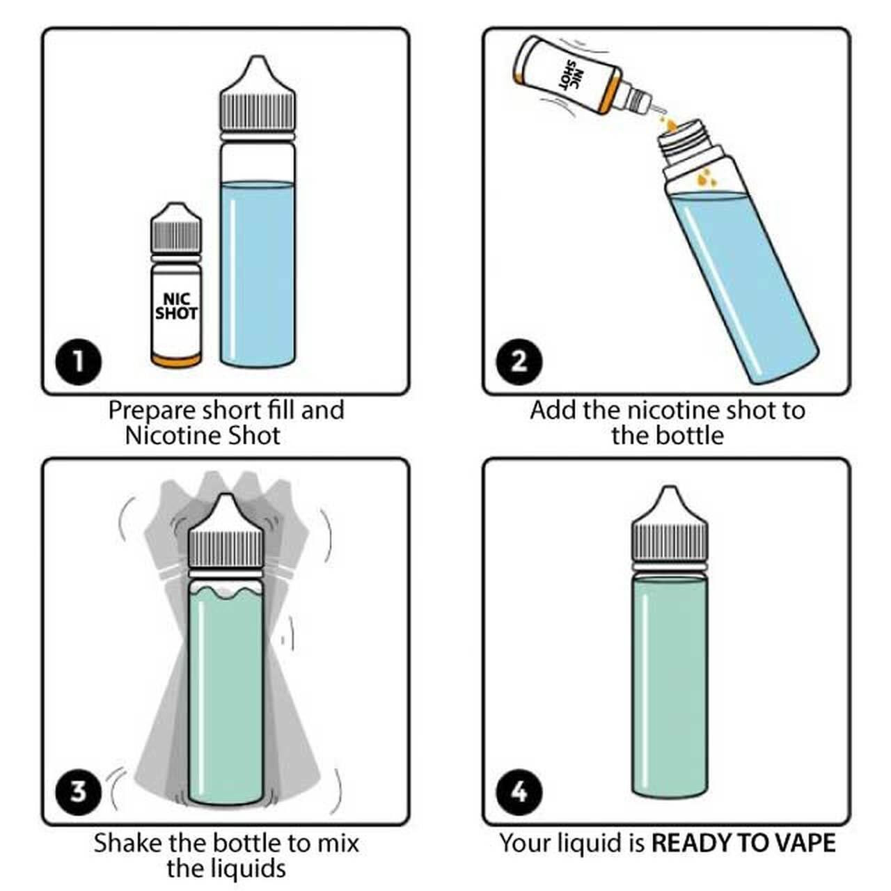 Flawless Nicotine Shot 18mg | Nic-Shot | Pure E-Liquids
