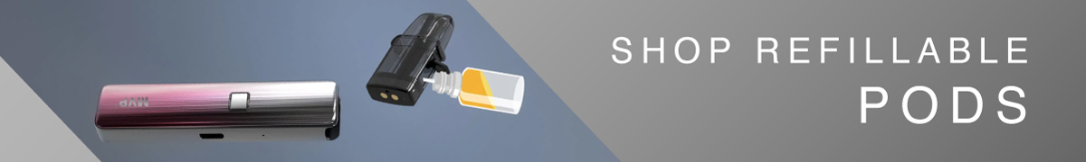 Refillable Vape Pods - Replacement Vape Pods | Pure E-Liquids