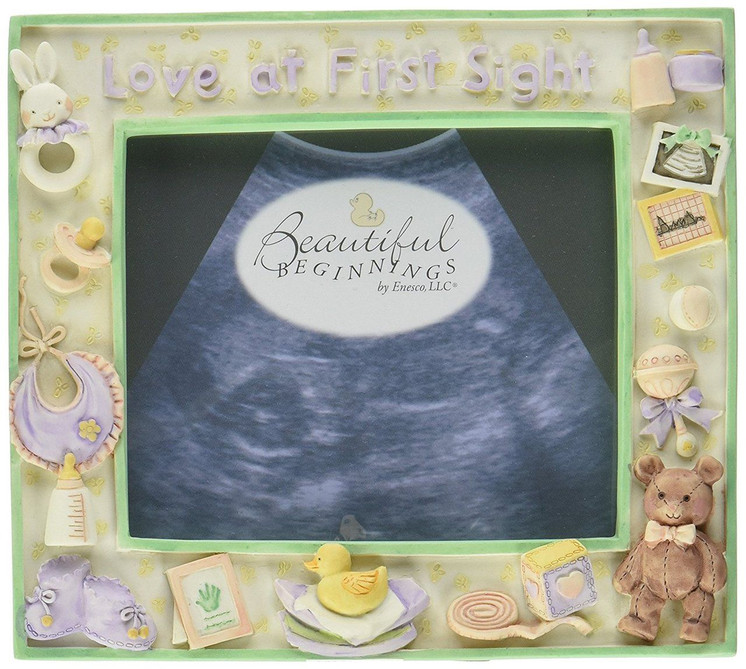 Growing up Girls Love At First Sight Ultrasound Photo Frame 5.5 inches ...