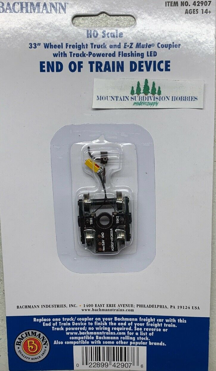Bachmann 42907 HO Flashing End of train device - Mountain Subdivision ...