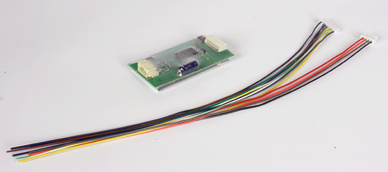 NCE 111 D408 DCC Decoder - 4 amp - 9 function S, O, Large Scale ...