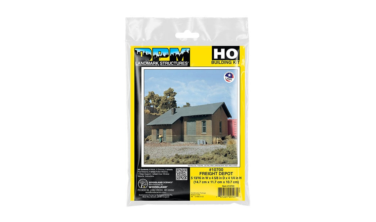 Freight Depot - HO Scale Kit - Mountain Subdivision Hobbies