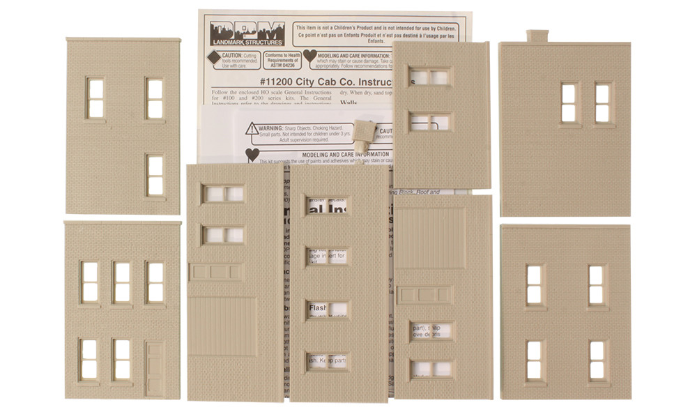 City Cab Co. - HO Scale Kit - Mountain Subdivision Hobbies
