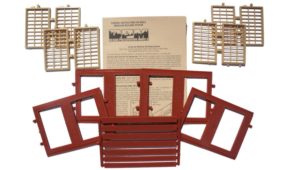 Two-Story Steel Sash Window | 4pk - Mountain Subdivision Hobbies