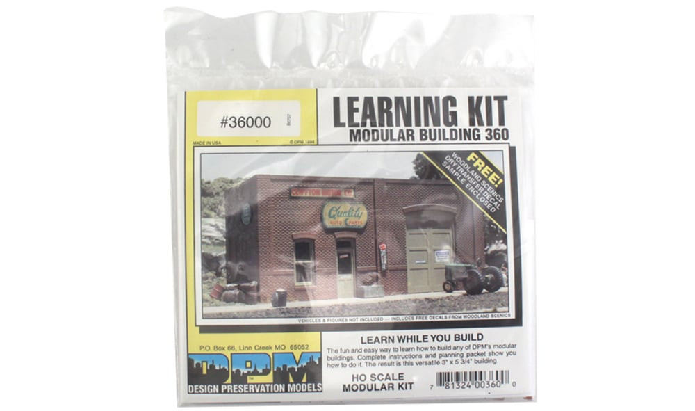 Modular Learning Kit Building - HO Scale Kit - Mountain Subdivision Hobbies