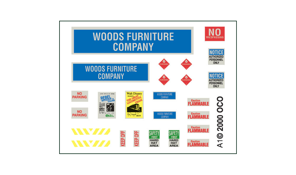 Woods Furniture Co - N Scale Kit | DPM Gold - Mountain Subdivision Hobbies