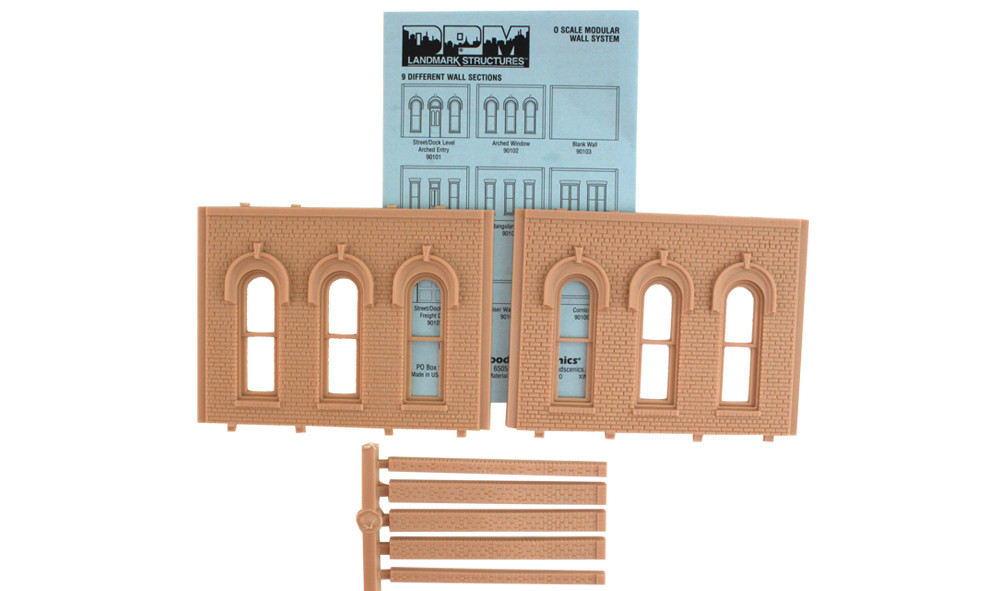 Arched Window | O scale - Mountain Subdivision Hobbies