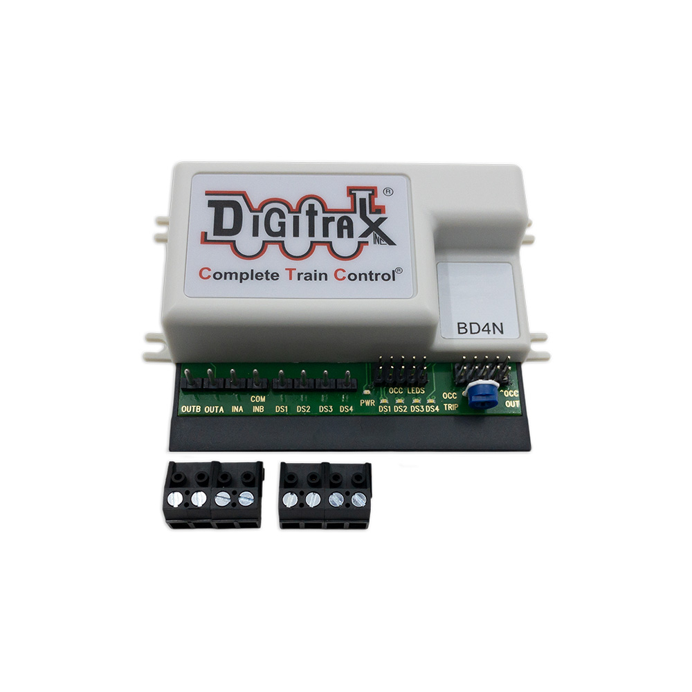 Digitrax BD4N DCC 4 Block Occupancy Detector - Mountain Subdivision Hobbies