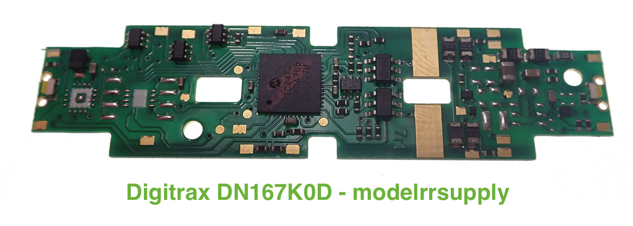 Digitrax DN167K0E Mobile Decoder - Kato "K0" style - Mountain ...