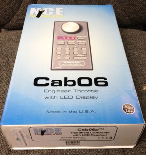 NCE 43 Cab06p Intermediate DCC Cab Throttle (potentiometer knob ...