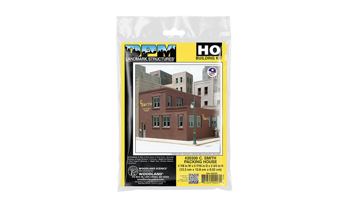C. Smith Packing House - HO Scale Kit - Mountain Subdivision Hobbies