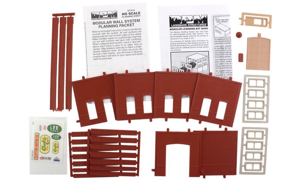 Modular Learning Kit Building - HO Scale Kit - Mountain Subdivision Hobbies