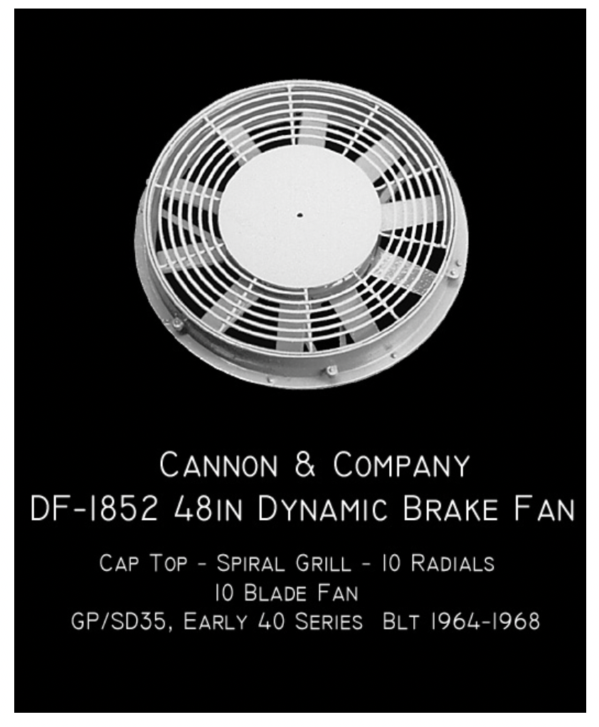 Cannon & Company DF-1852 Thinwall 48 in Dynamic Brake Fan - Mountain ...
