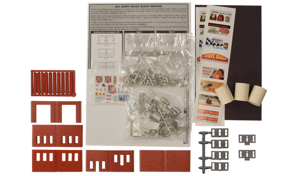 Jerry Riggs Quick Service - N Scale Kit | DPM Gold - Mountain ...