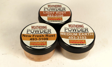 Monroe Models 2911 Weathering Powders Kit - Rust & Dust - Mountain ...