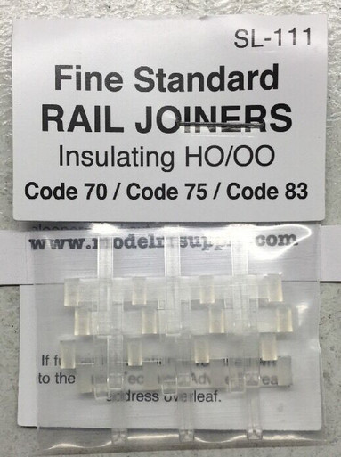 PECO SL-111 HO Insulated Rail Joiners code 83 - Mountain Subdivision ...
