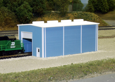 N Small Engine House | Kit - Mountain Subdivision Hobbies