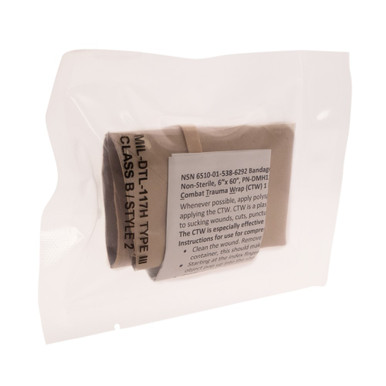 Combat Trauma Wrap NSN 6510-01-538-6292 – Vital Protection