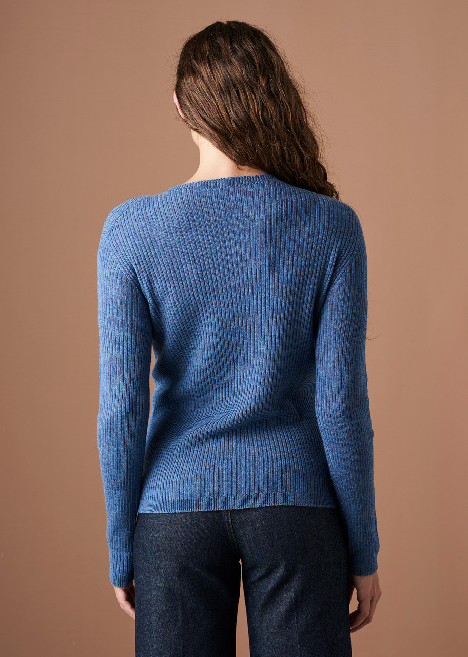 Wednesday Top - Merino Wool - Mushroom - uimi