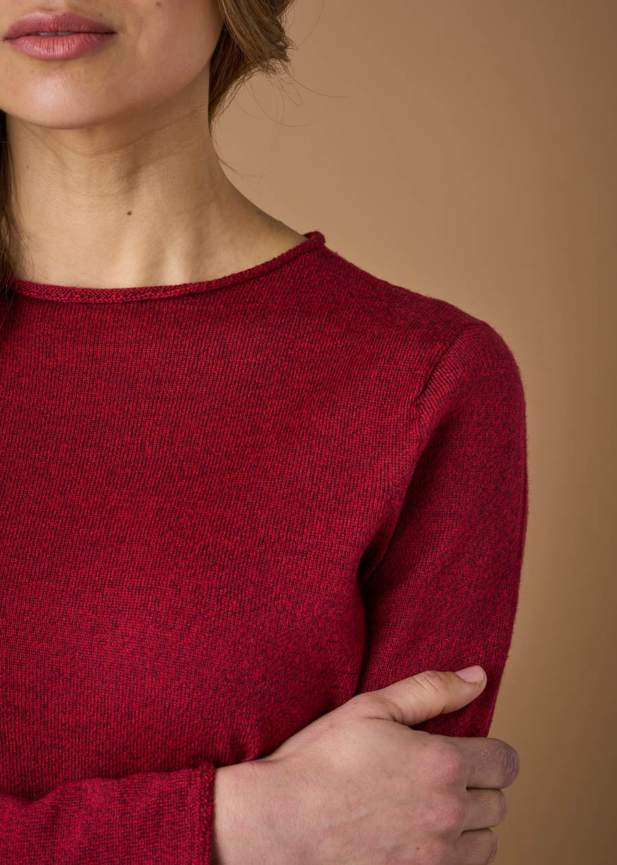 Phoebe Top - Merino Wool - Ink - uimi