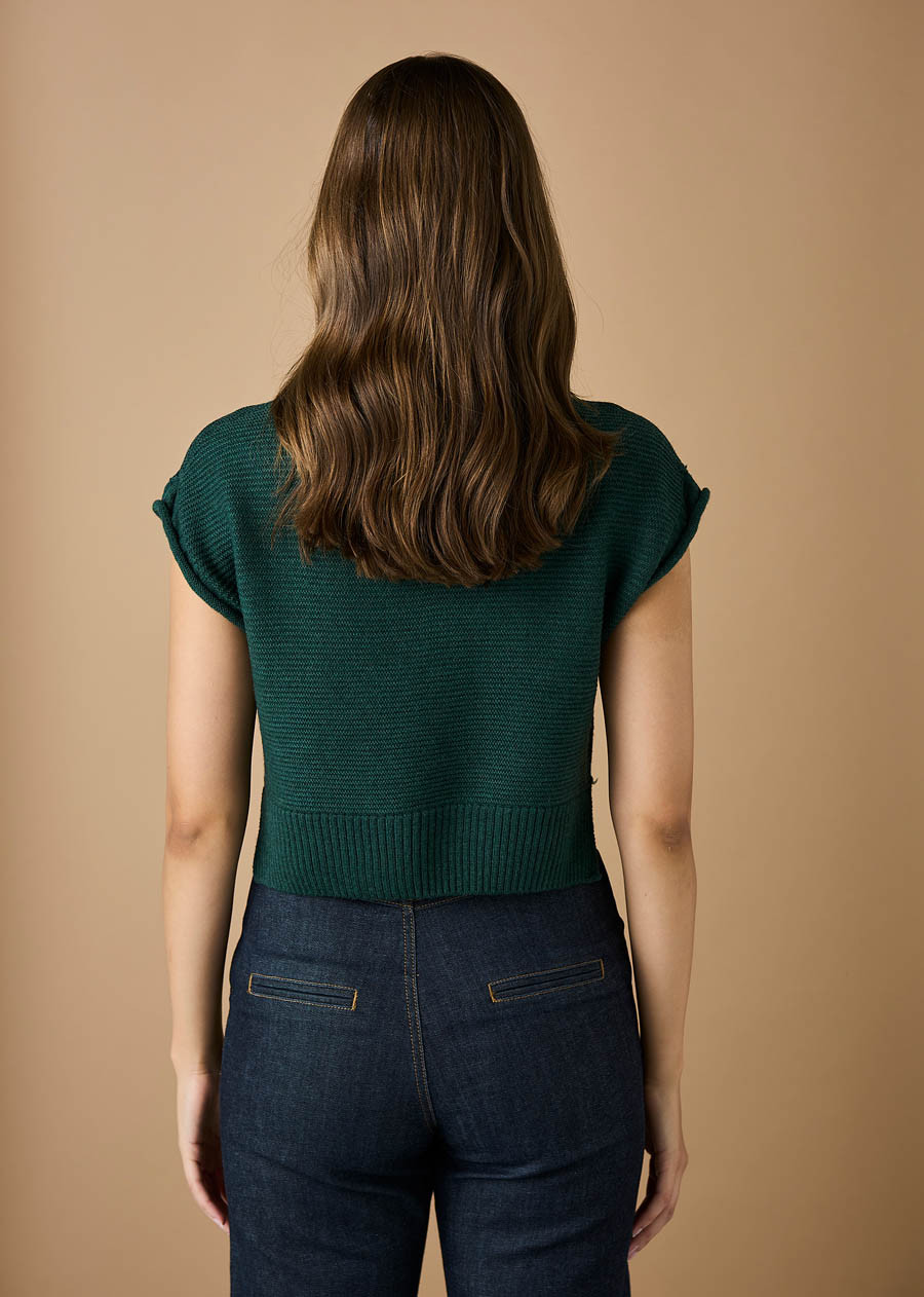 Etta Vest - Merino Wool - Pinot - uimi