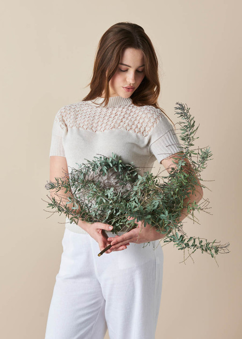 Ruby Top - Egyptian Cotton - Marine - uimi