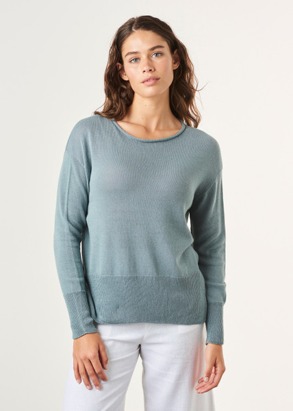 Nancy Jumper - Cashmere Cotton - Duck Egg - uimi